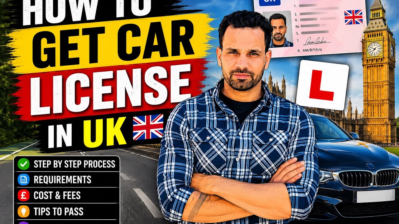 UK car license full details - YouTube