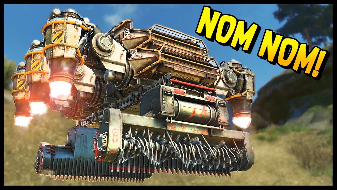Crossout - FLYING TANKS & MELEE ON HOVERS?! - Crossout Gameplay Dev ...