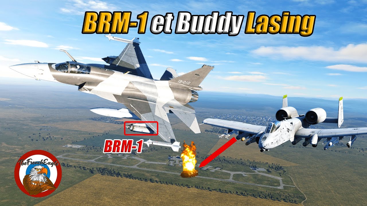Roquette BRM-1 en JF-17 avec du Buddy lasing sur BFR- DCS WORLD - YouTube