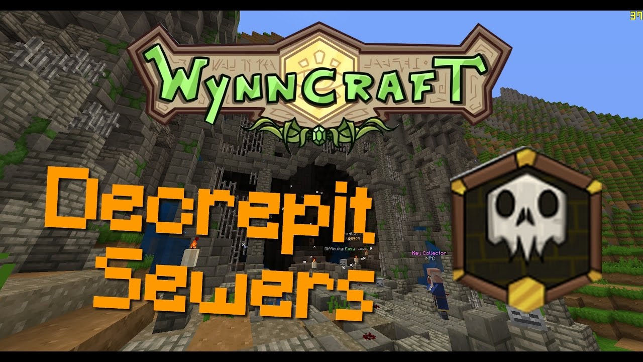 [Wynncraft] Aide pour le dongon Decrepit Sewer (Skeleton Dungeon) FR ...