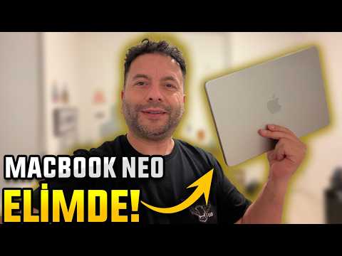 MacBook Neo kutu açılımı ve ilk inceleme!