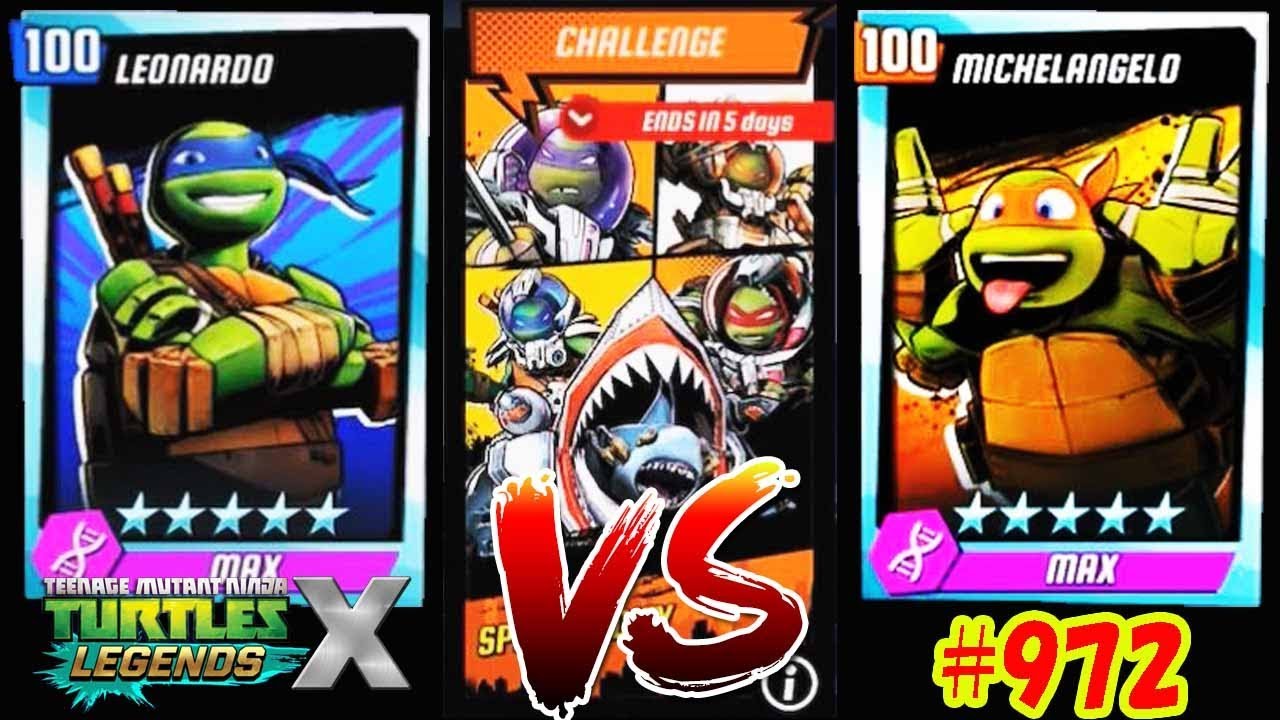 TMNT Legends - MAX Leo Vs Mikey In Space Oddity #972 (忍者神龟ミュータントタートルズ ...
