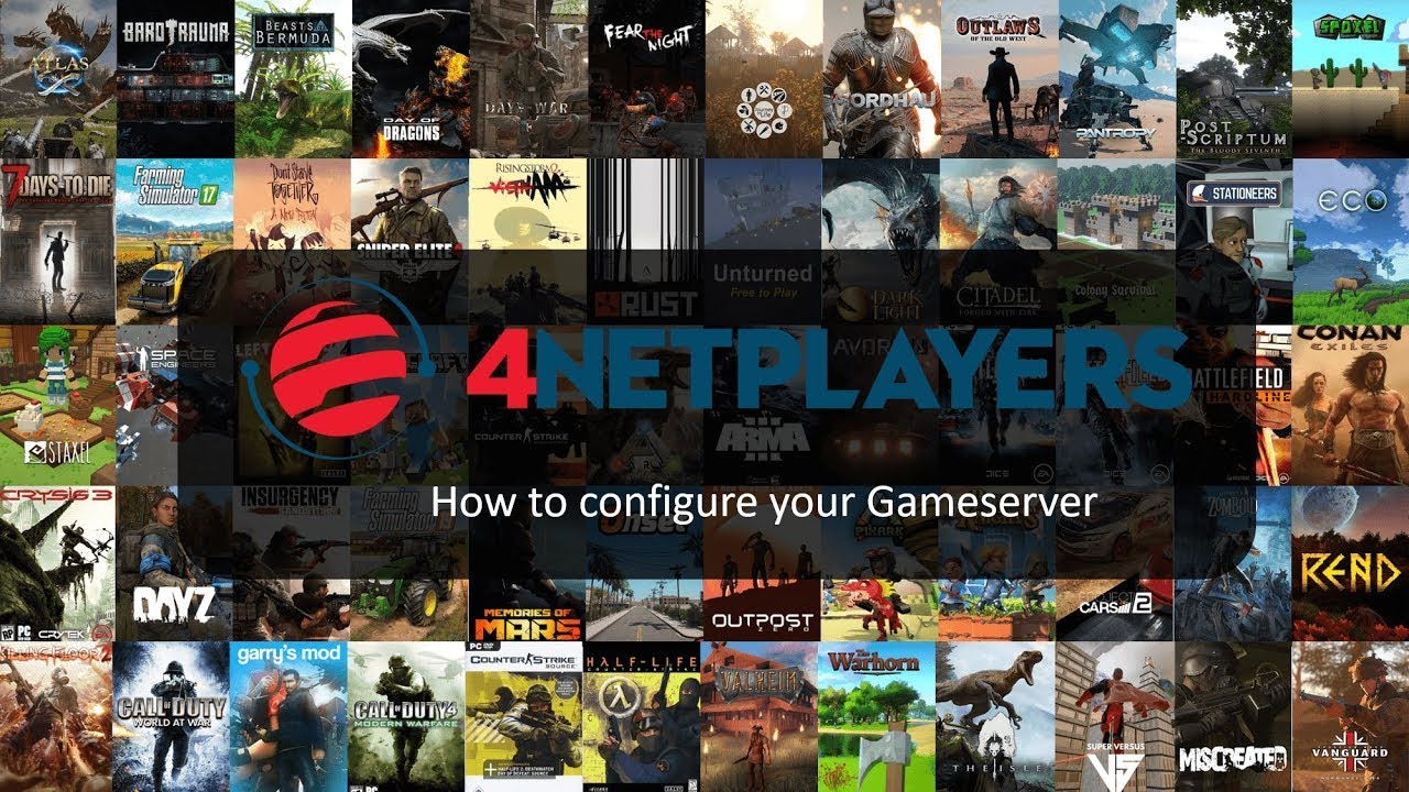 How to set up your Gameserver - YouTube