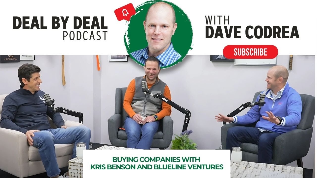 The Pod - Buying Companies with Kris Benson and Blueline Ventures - YouTube