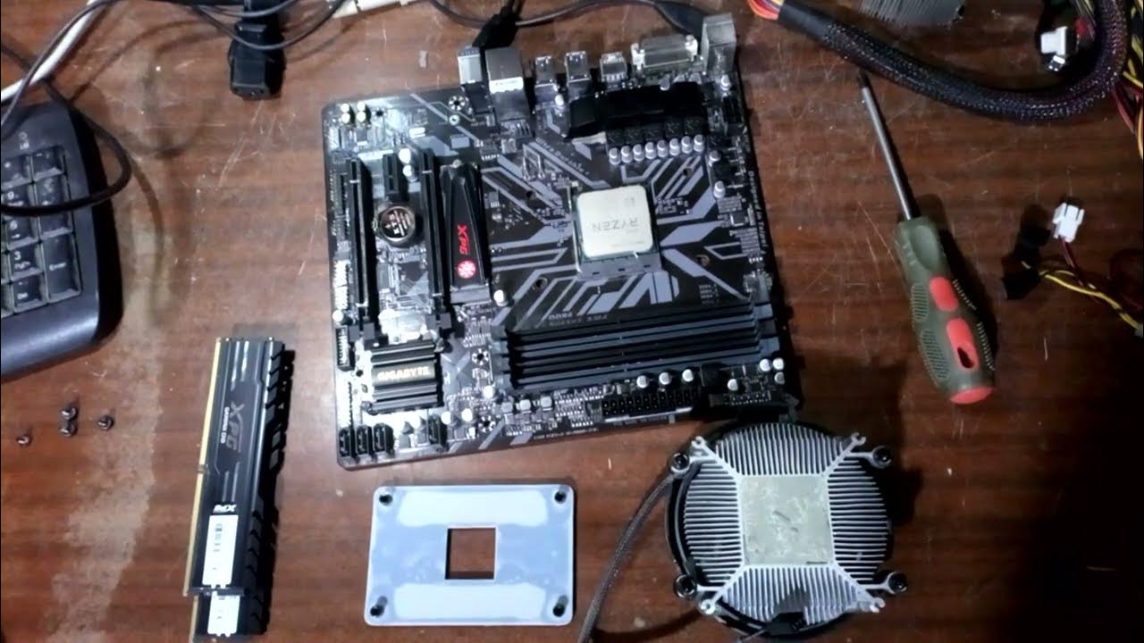 AMD Ryzen R5-3600 и боксовый кулер, греется до 92 градусов. - YouTube