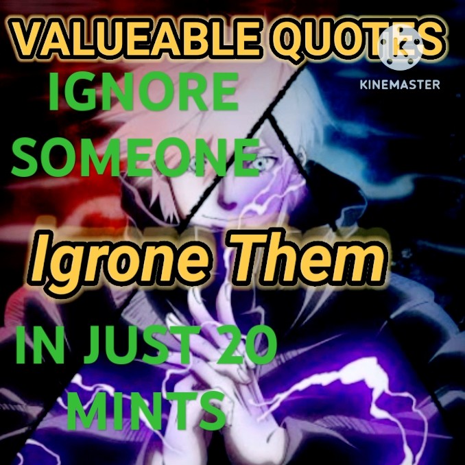 Ignore someone quotes||if you want to ignore someone 👿||Motivational🔥 ...
