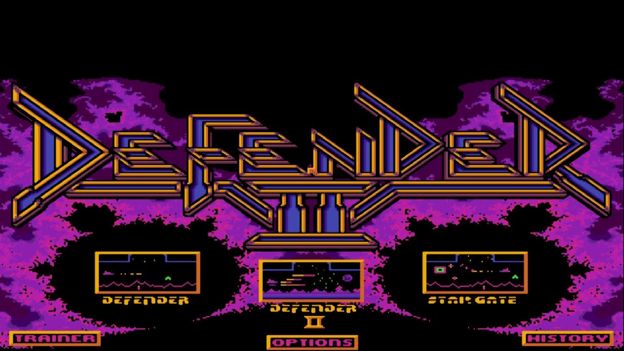 AMIGA DEFENDER 2 II & DEFENDER 1 I AND STARGATE 1 I OCS THREE GAMES PD ...