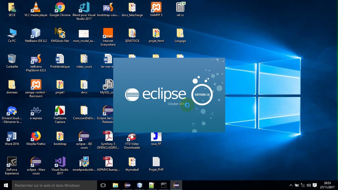 java cours0 - Java console - Premier projet Java - YouTube