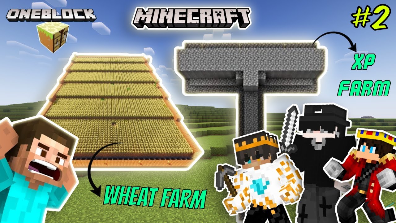 I MADE WHEAT FARM | Episode #2 (ONEBLOCK) - YouTube