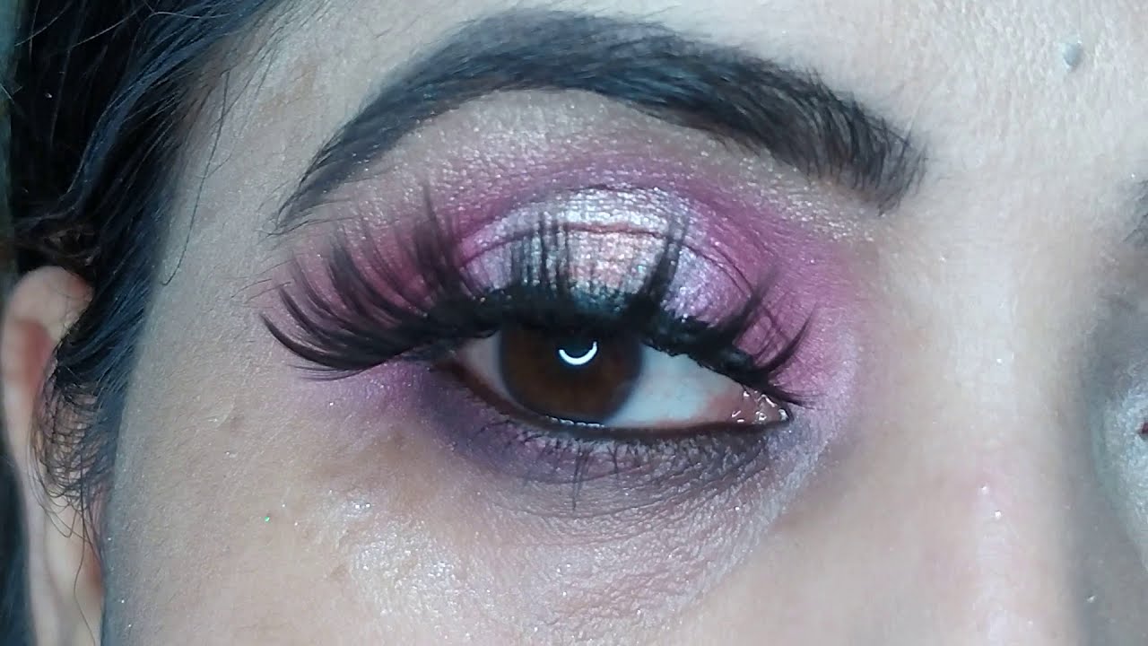 Pink PARTY MAKEUP TUTORIAL - YouTube