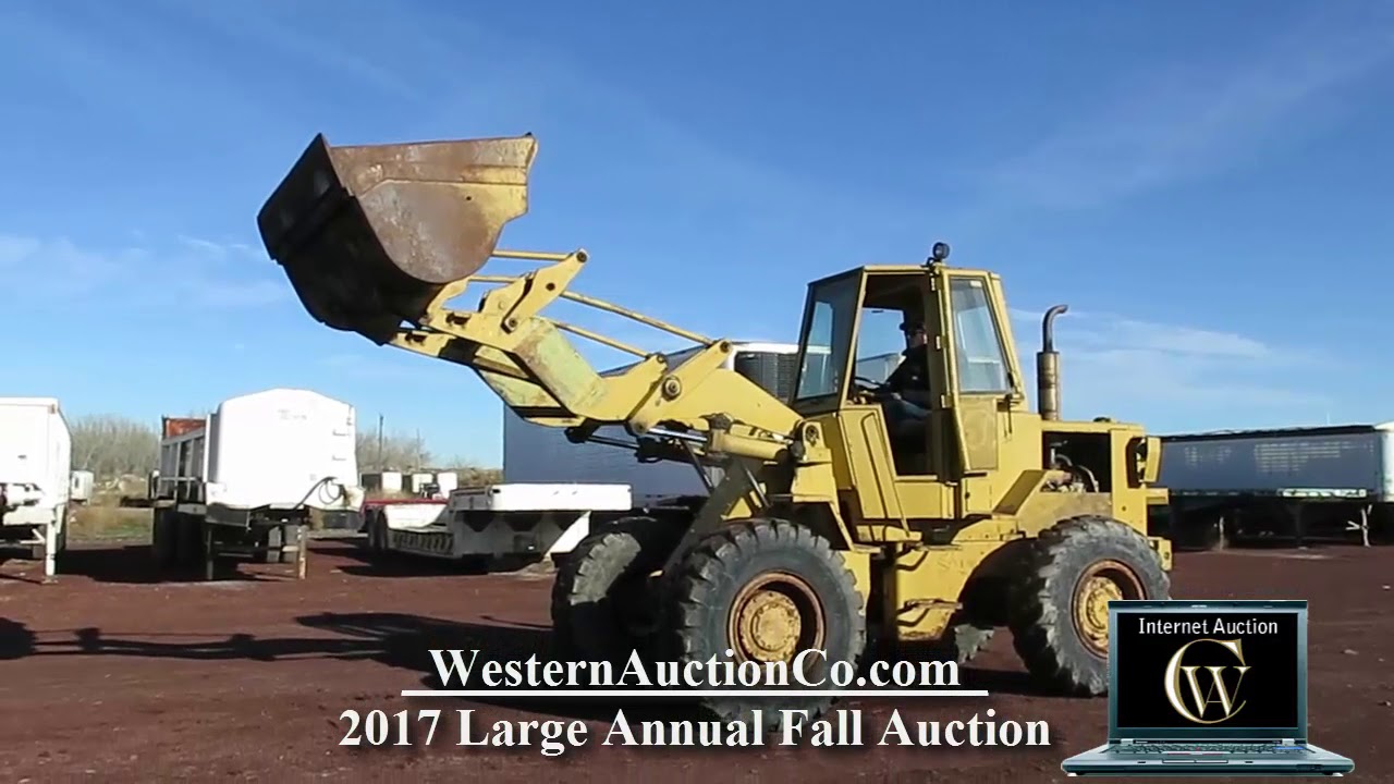 Cat 930 Articulating Wheel Loader For Sale At Auction! - YouTube
