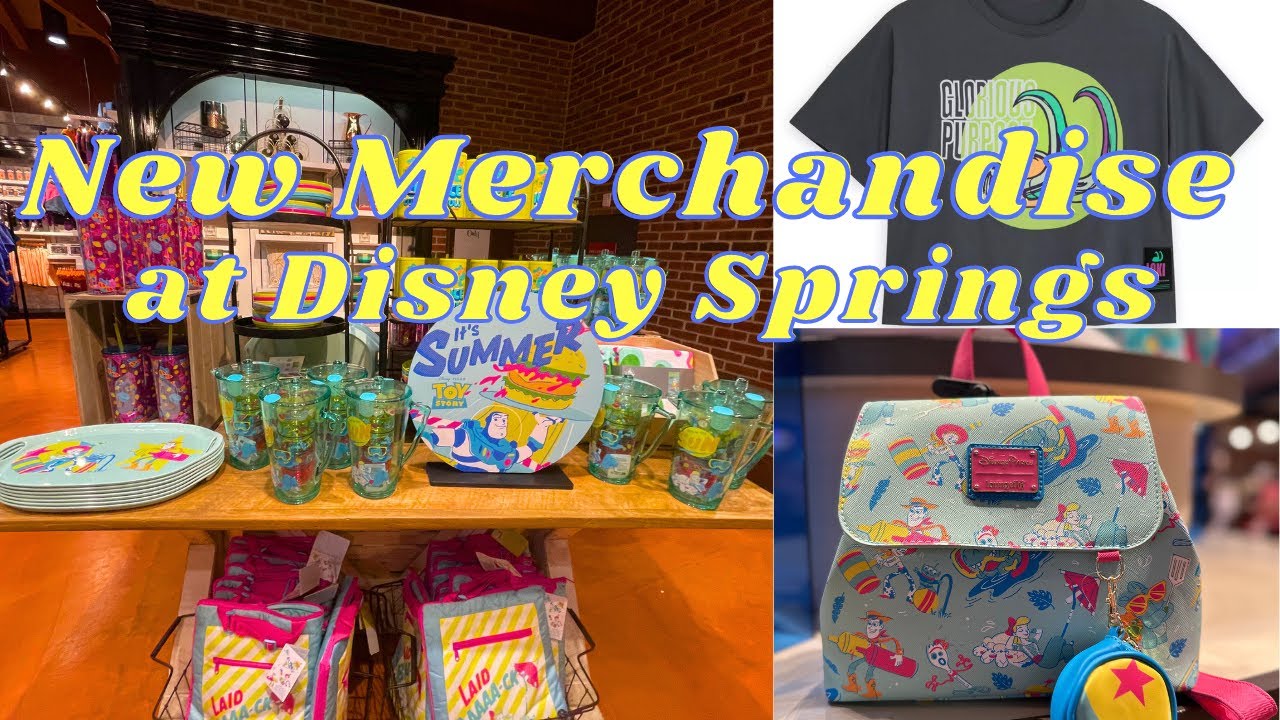 Disney Springs New Merchandise Update April 2023 - YouTube
