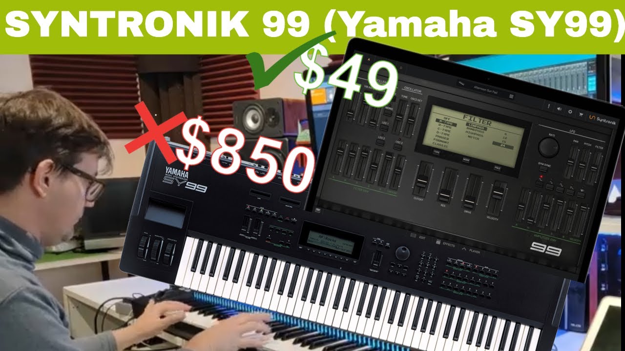 🎹 Syntronik SY99 Yamaha SY99 VST Synth Ik Multimedia | Sounds Demo | No ...