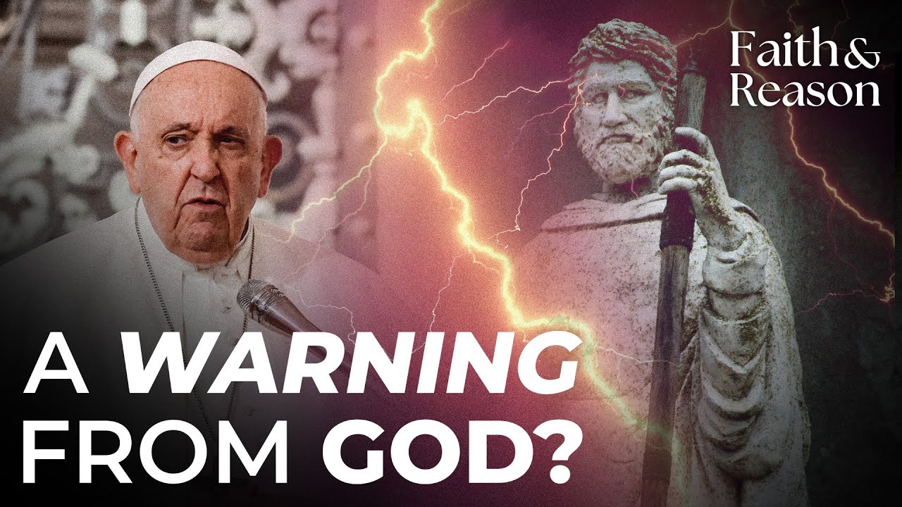 COINCIDENCE? Lightning STRIKES Keys of St. Peter! - YouTube