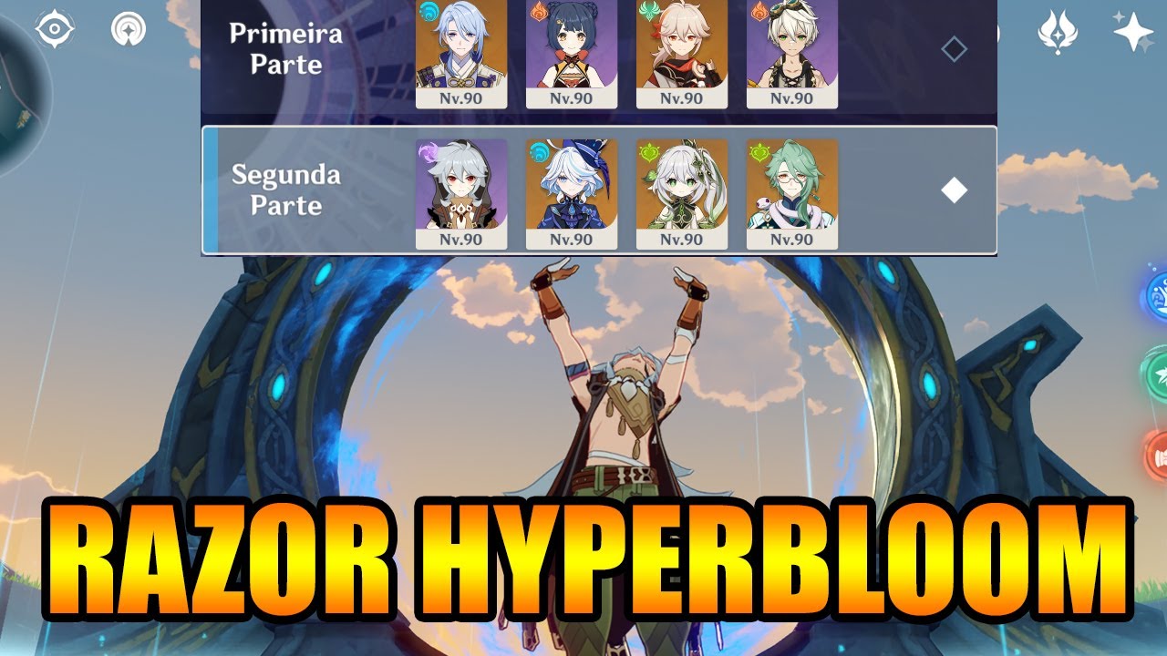 RAZOR HYPERBLOOM SUPEROU O RAIDEN HYPERBUXA - PEGUE O PERSONAGEM QUE VOCÊ MAIS GOSTAR - YouTube