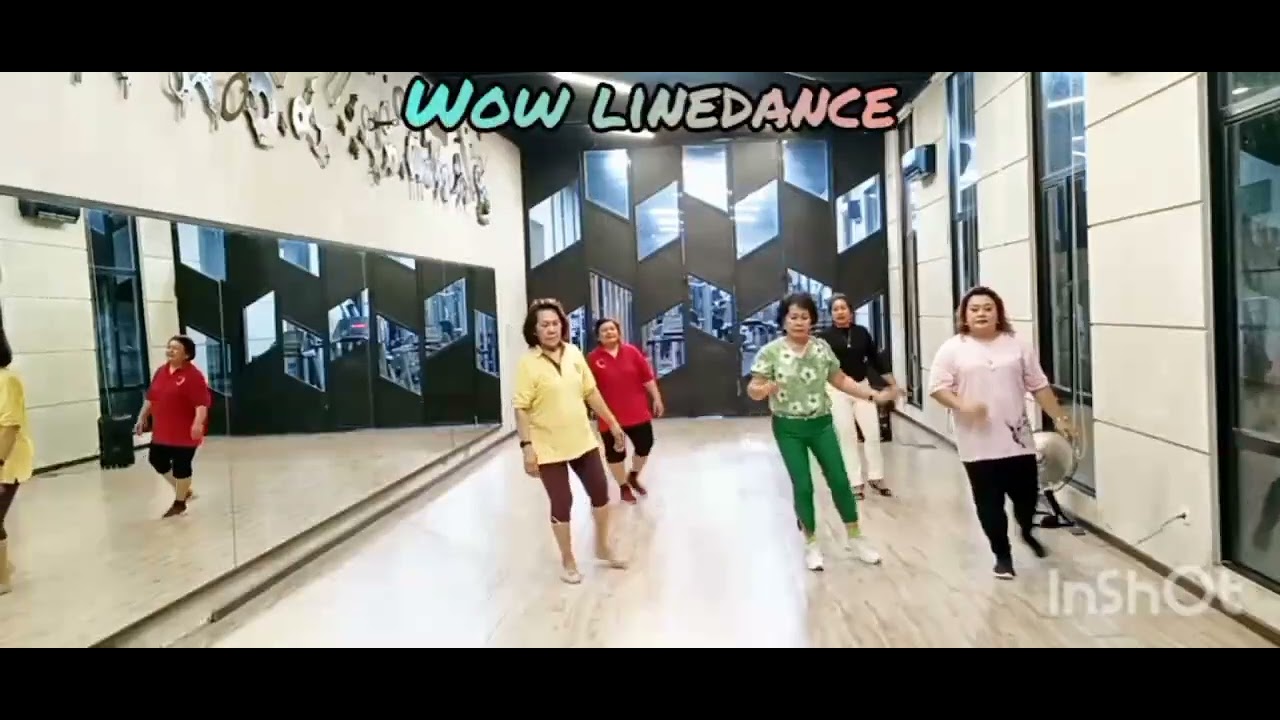 LINE DANCE "ONE WAY TICKET" #wowlinedance #linedance # ...