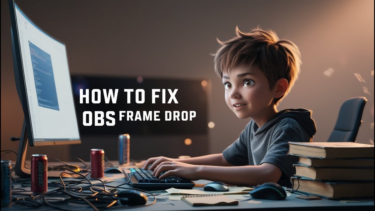 How to fix OBS frame drops and lag - YouTube