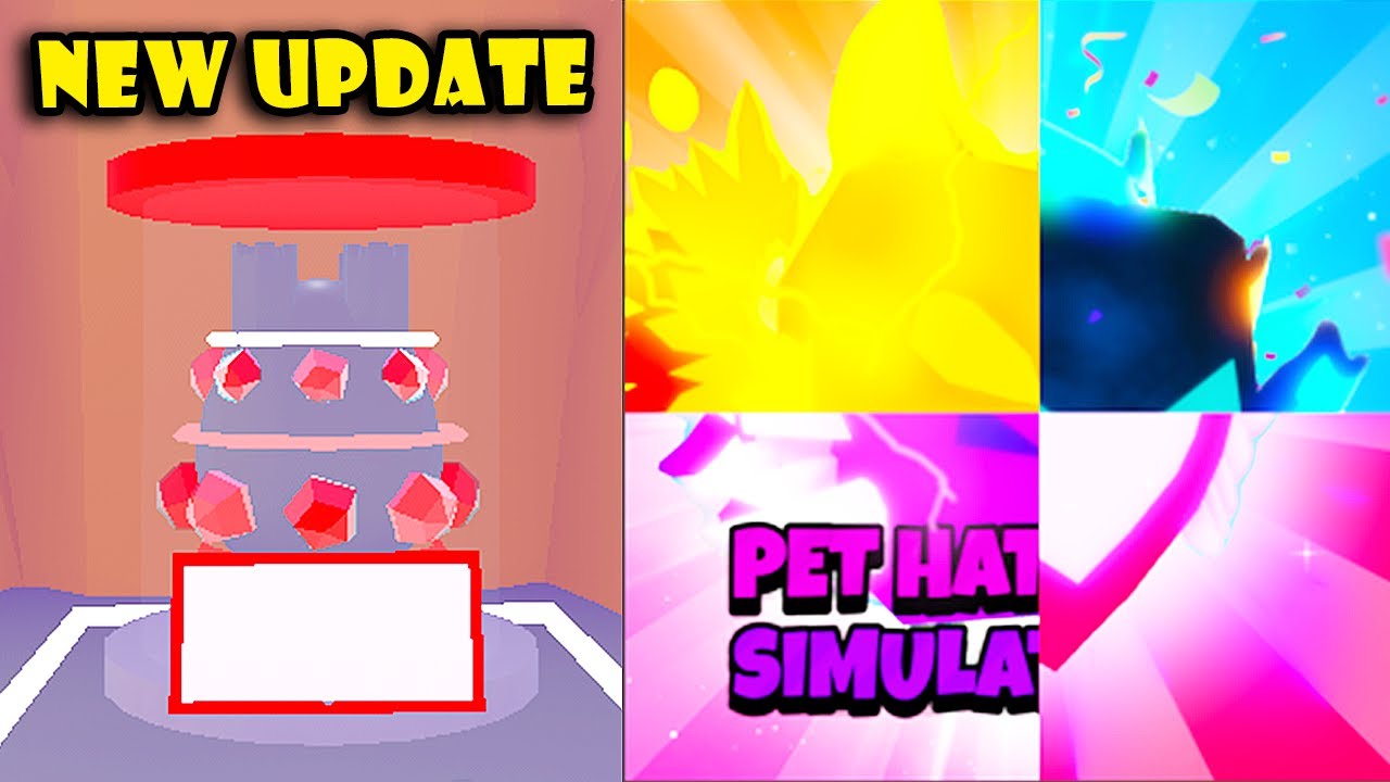 New Update! Gold Egg, New Pets in Pet Hatching Simulator! [Roblox ...