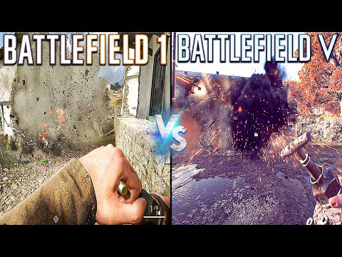 Battlefield 1 vs Battlefield 5 - Direct Comparison & Which is better ...