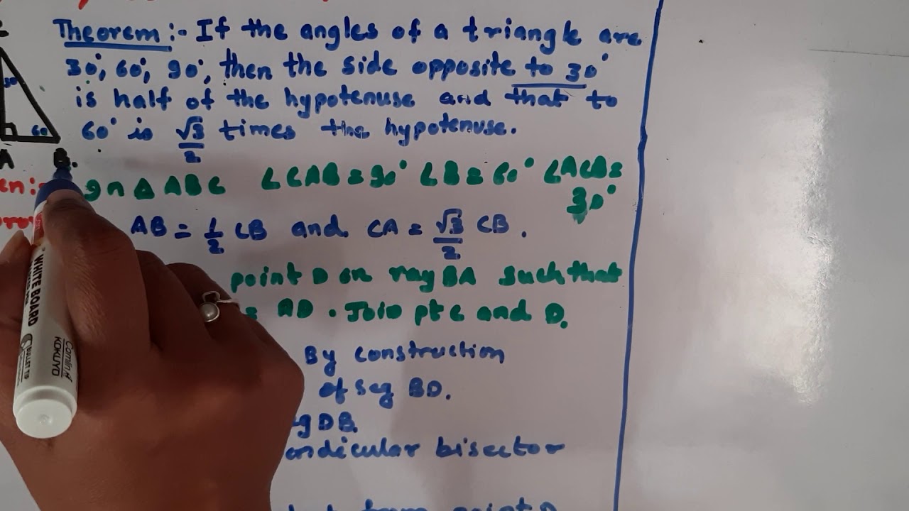 10 Std Geometry Chapter02 Pythagoras Theorem 30 60 90 Theorem YouTube 10-std-geometry-chapter02-pythagoras-theorem-30-60-90-theorem-youtube