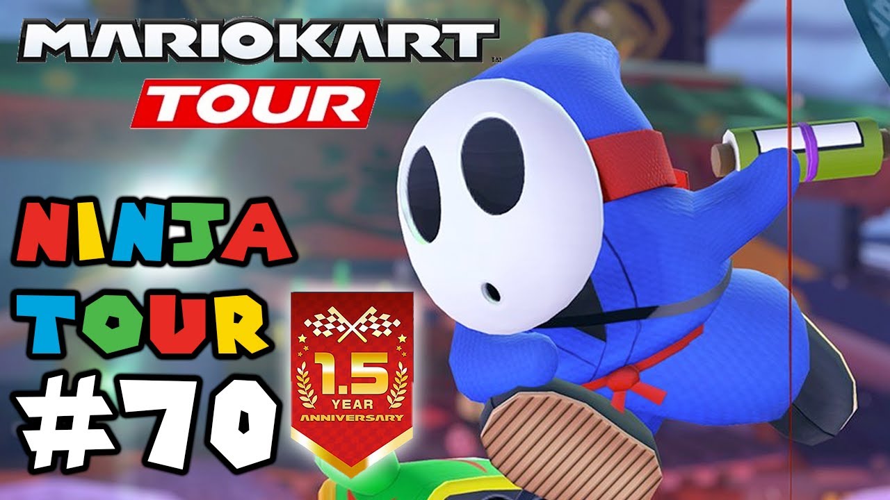 Mario Kart Tour: Ninja Tour & Ninja Shy Guy?? - Gameplay Walkthrough ...