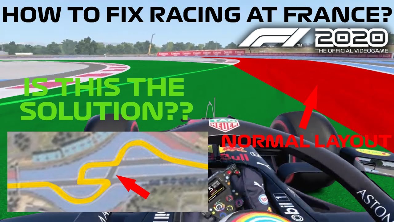 HOW TO FIX RACING AT FRANCE?? DRIVING ALTERNATIVE TRACK LAYOUTS at ...