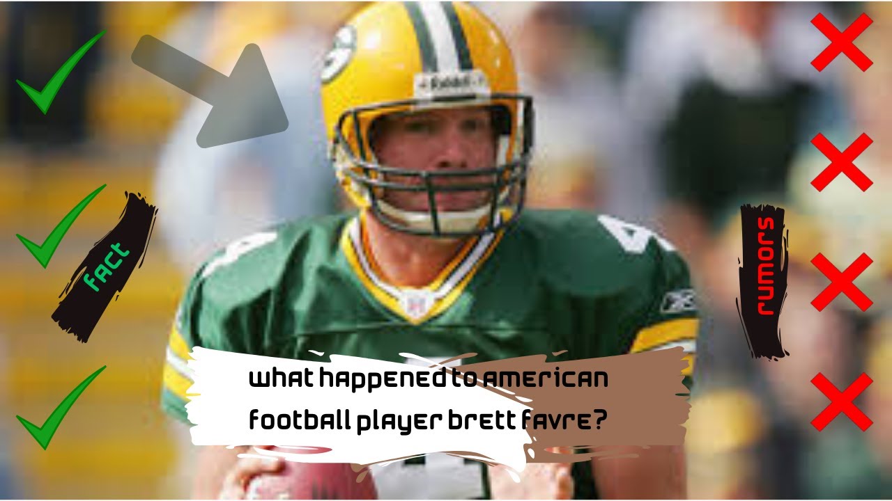What happened to American football player Brett Favre - YouTube