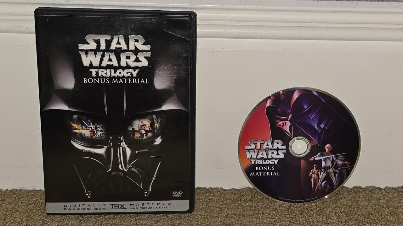 Star Wars Trilogy Bonus Material USA DVD Walkthrough (2006) - YouTube