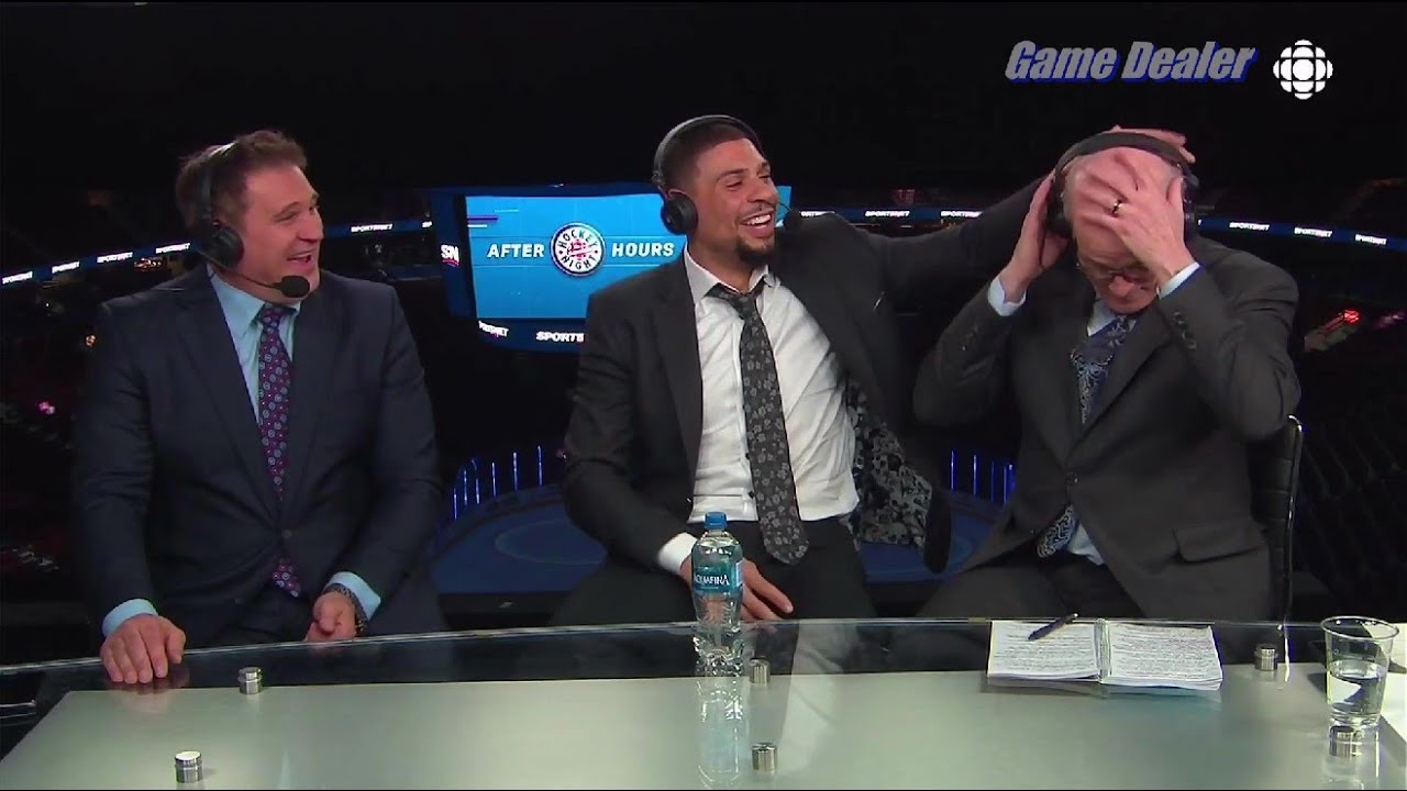 Ryan Reaves, Hockey Night In Canada After Hours with Louie DeBrusk ...