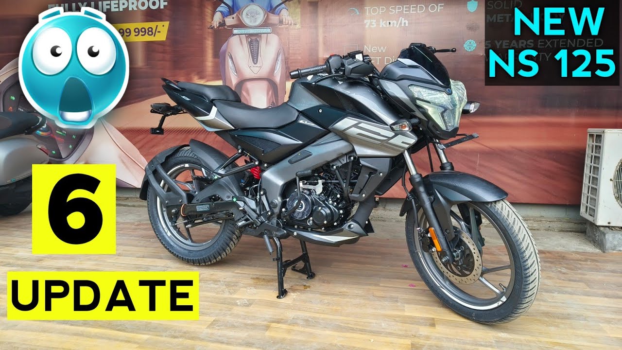 New Launch Bajaj Pulsar NS 125 Bs6 2025 Model With Big 6 Updates Full ...