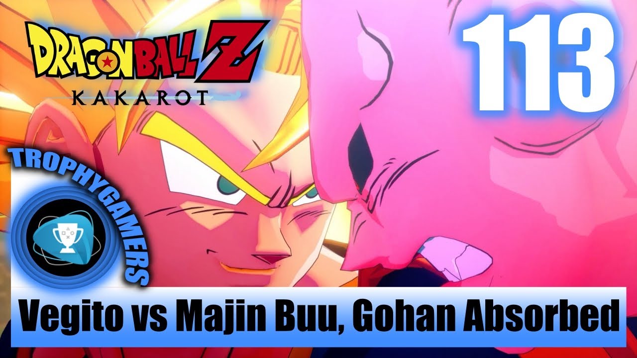 Dragon ball Z Kakarot - Putting on the Potara - Vegito vs Majin Buu ...