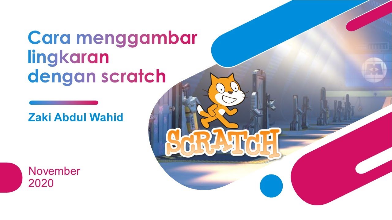 Cara membuat lingkaran dengan Scratch | How to draw circle on scratch ...