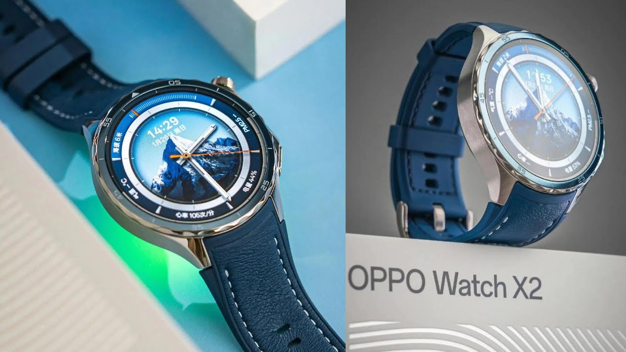 Oppo Watch X2 : Ultra Bright Diamond Display - Unboxing Reviews - YouTube