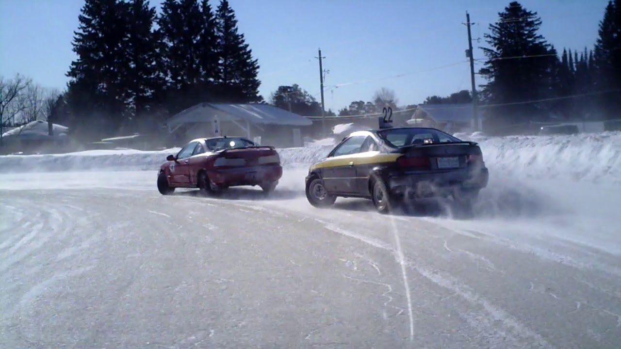 Minden Ice Race 2020 WE3 R1 (Qualifying) Class2 - YouTube