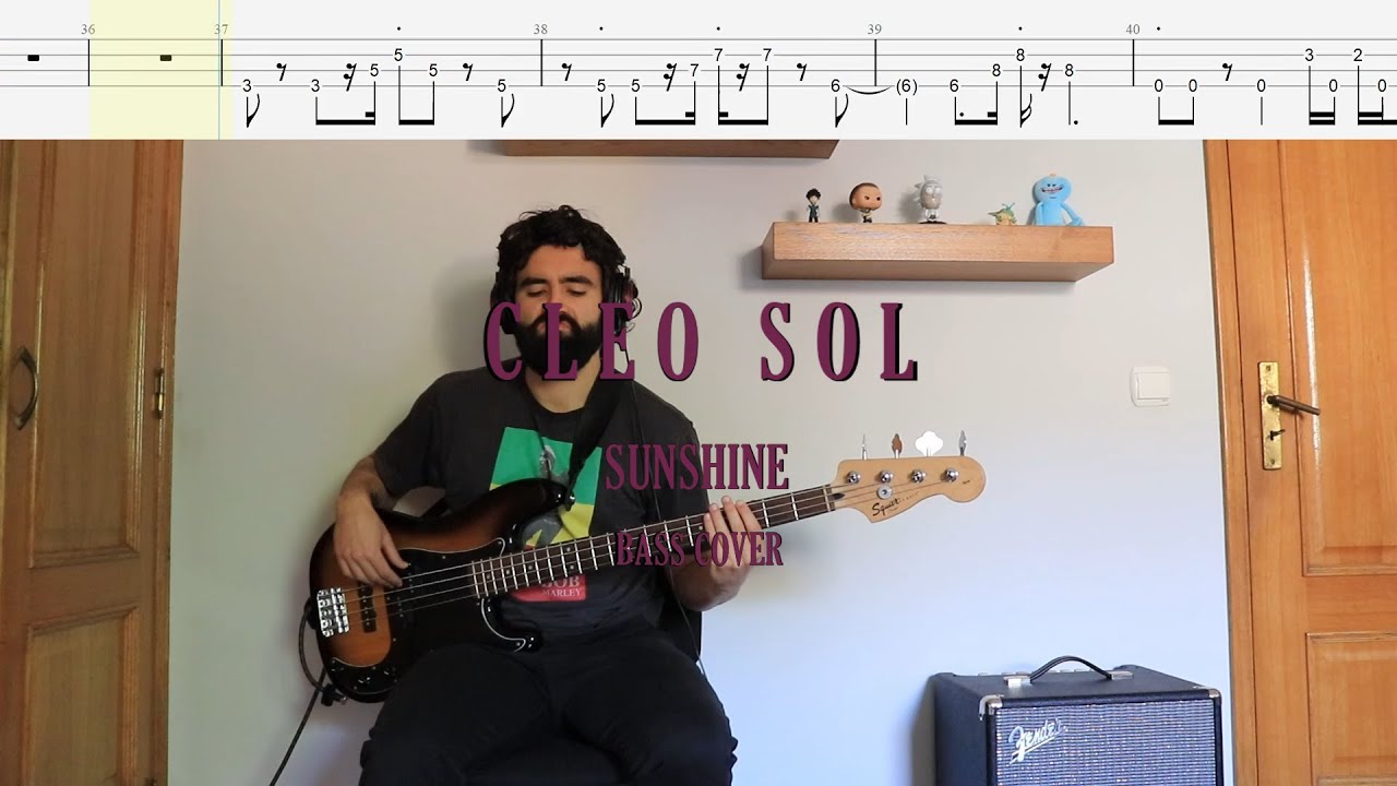 Cleo Sol // Sunshine [Bass Cover + Tabs] - YouTube