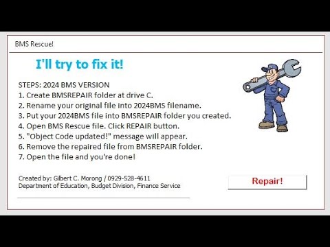 BMS RESCUE FOR UPDATING THE BMS OBJECT CODE "LUMPSUM FOR COMPENSATION ...