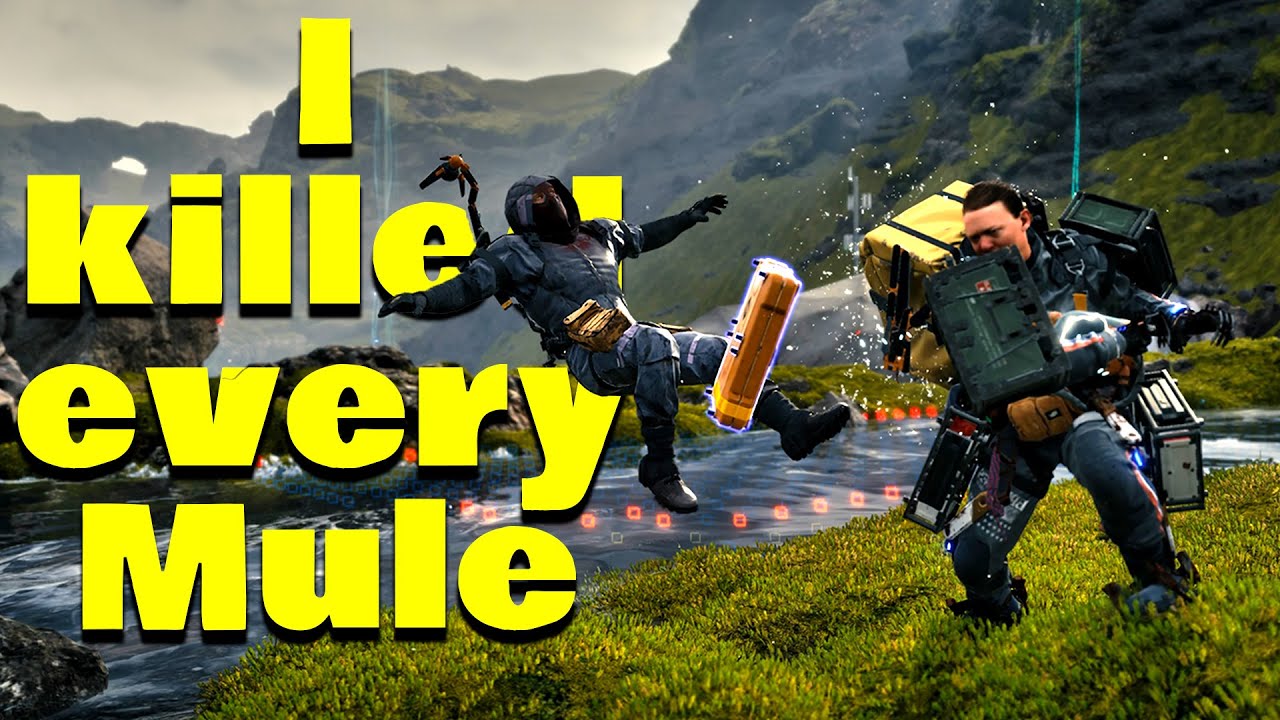 Death Stranding: Epic Mule Camp Annihilation | Killing Every Single ...