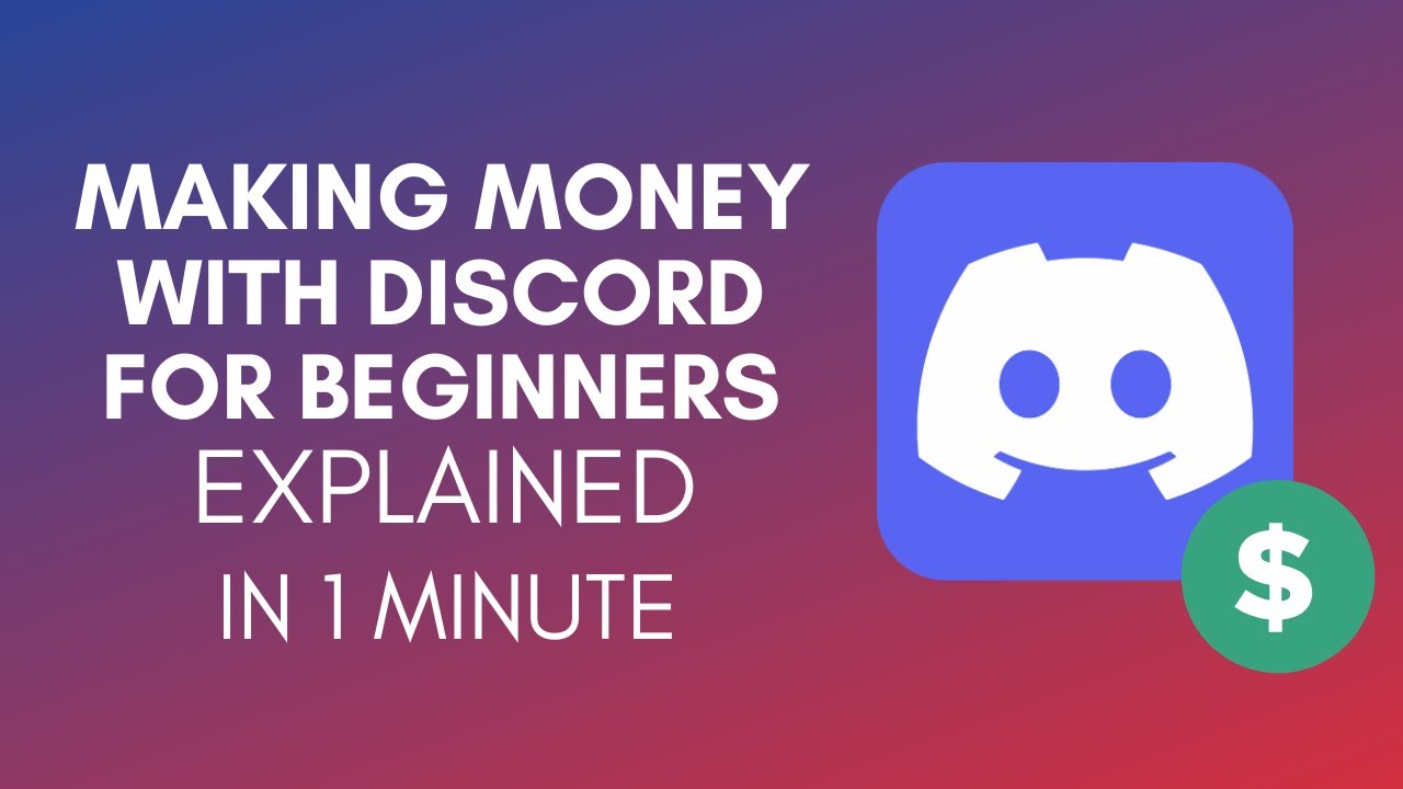 How To Make Money With Discord For Beginners (2025) - YouTube