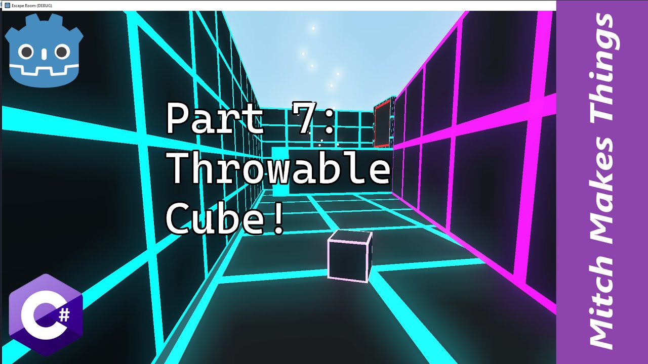 Godot C# 3D Project Part 7: Throwable cubes - YouTube