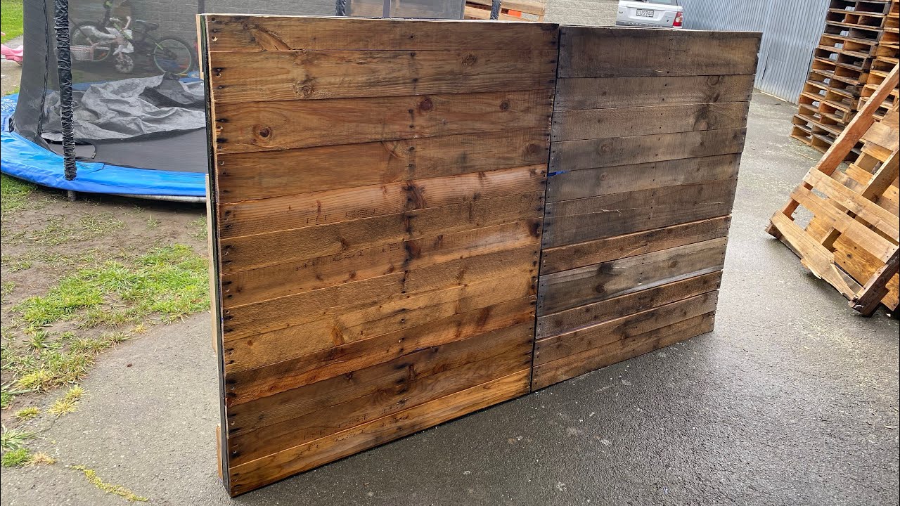 Building a Pallet Studio Part 2 - YouTube