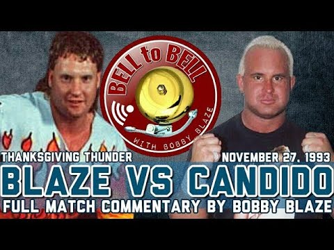 CHRIS CANDIDO v BOBBY BLAZE with commentary by Bobby Blaze - YouTube