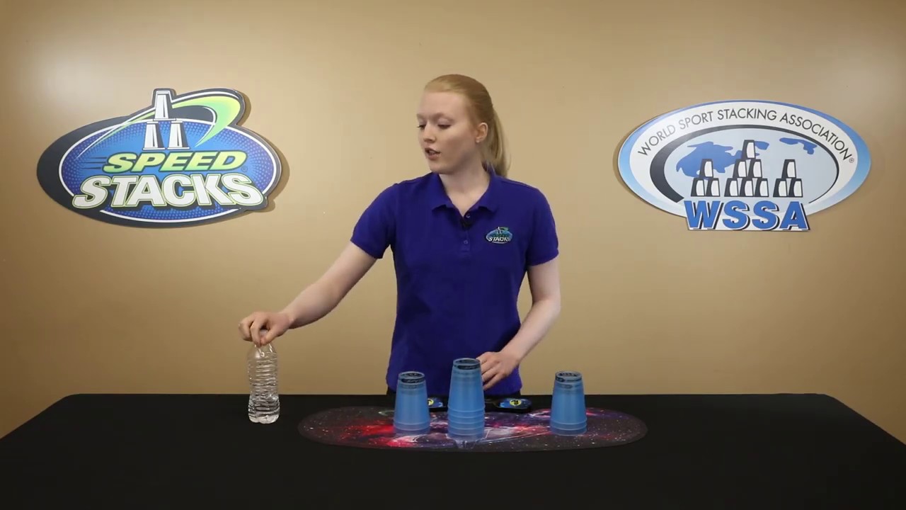 Speed Stacks - Bottle Flip Stacking - YouTube