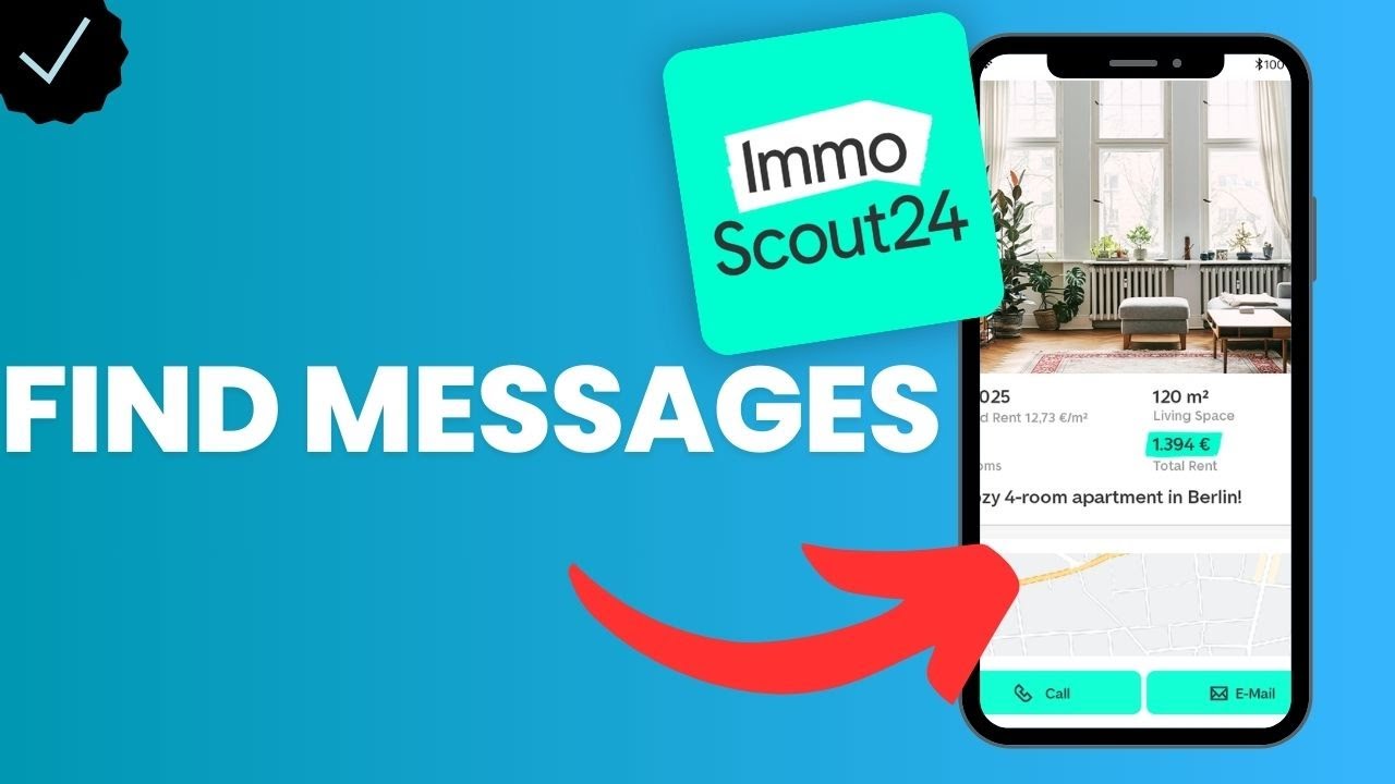 Where to find your messages in Immoscout 24? - YouTube