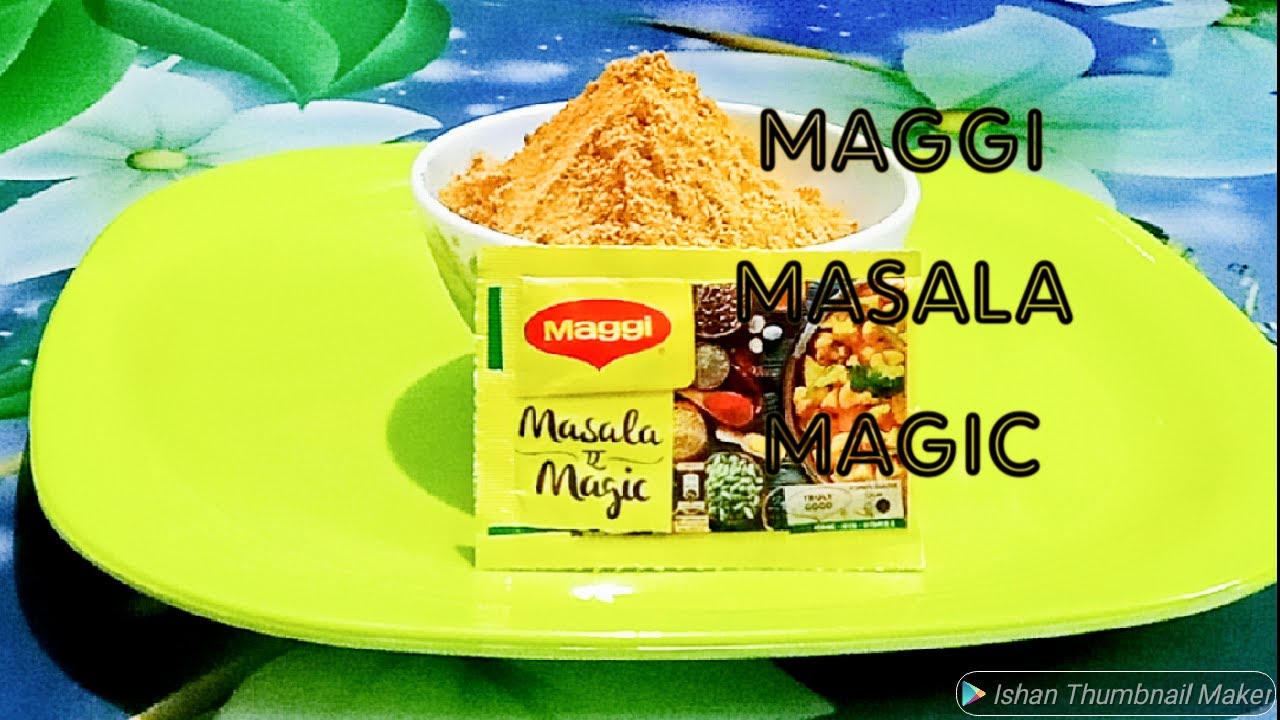 MAGGI MASALA MAGIC, masala magic, vegetable masala. - YouTube