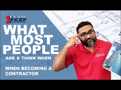 Become a Florida Contractor I Tips and Tricks to Passing the Exam - YouTube