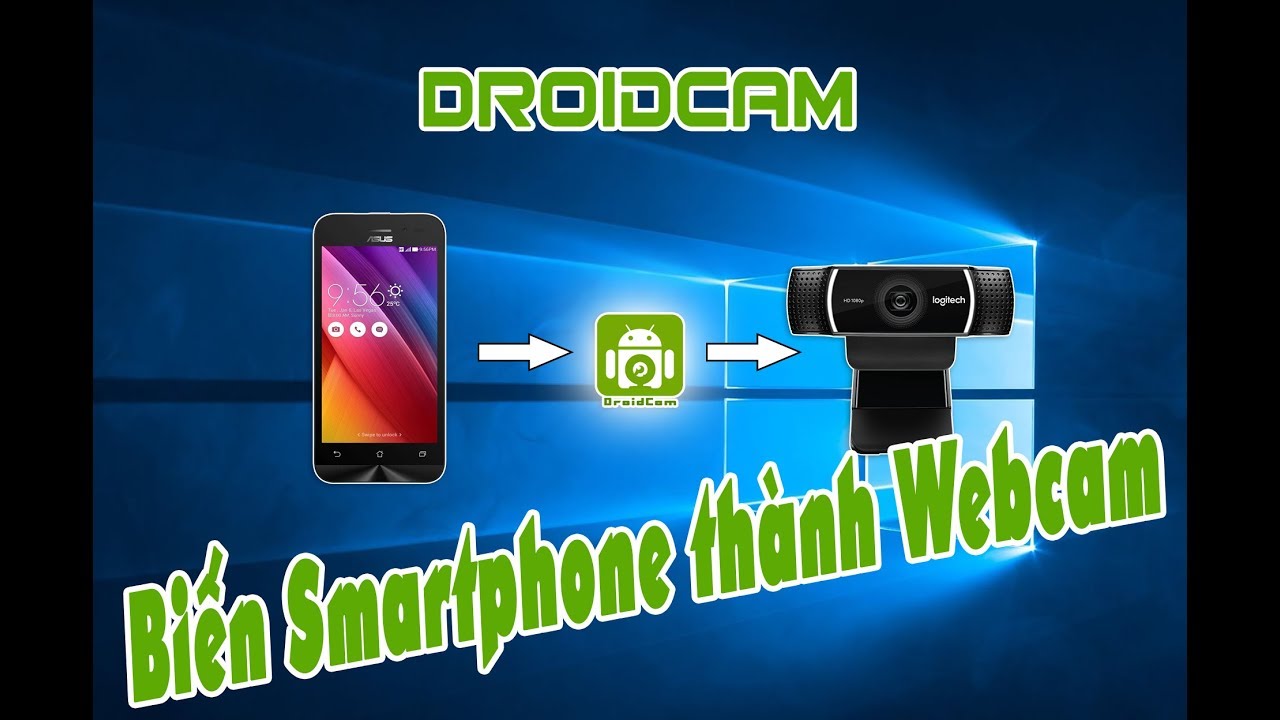 Hướng Dẫn Cài Đặt Và Sử Dụng Phần Mềm DroidCam | Biến Smartphone Thành ...