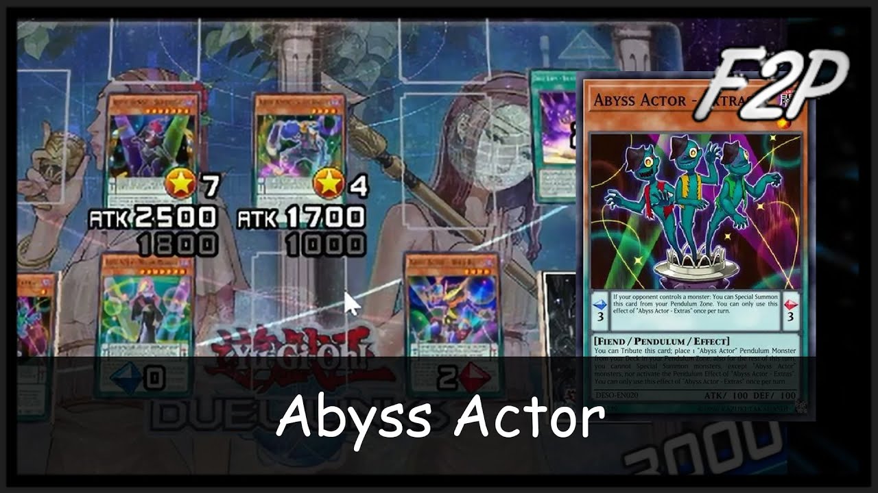 Why is no one playing the new abyss actor support? [Yu-Gi-Oh! Duel ...