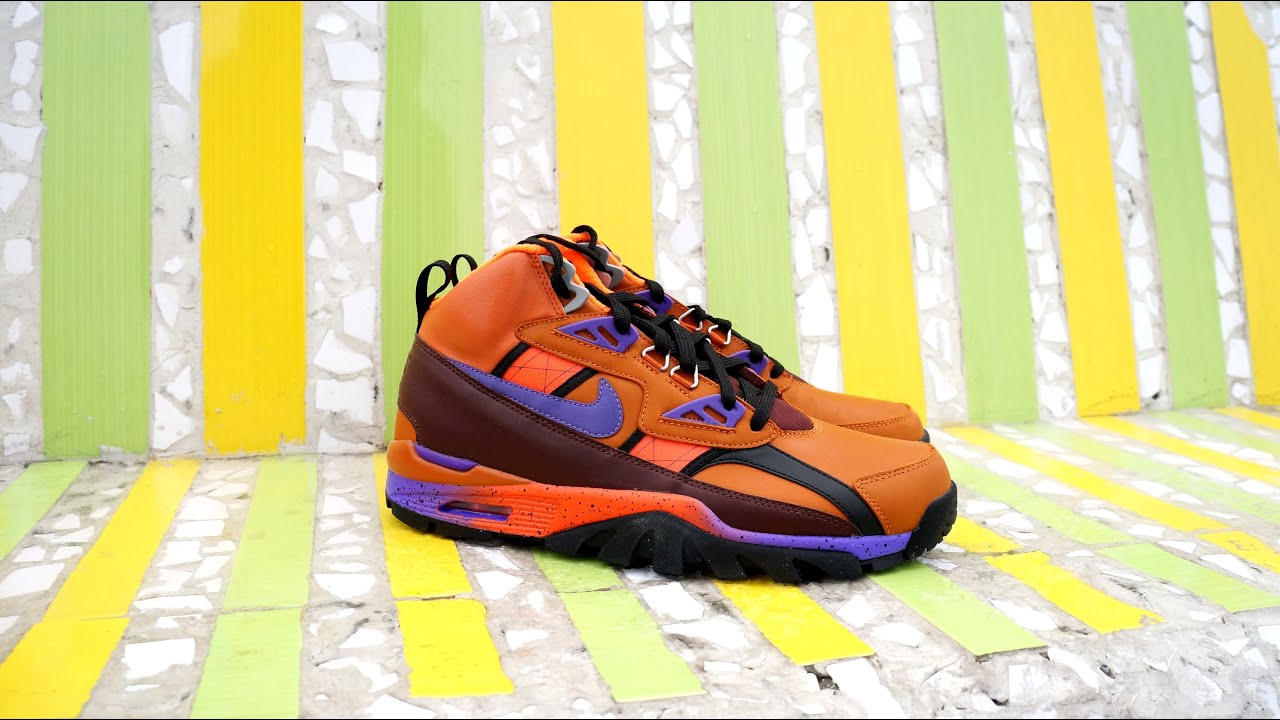 Nike Air Trainer SC Sneakerboot “Tuscan Rust” - YouTube