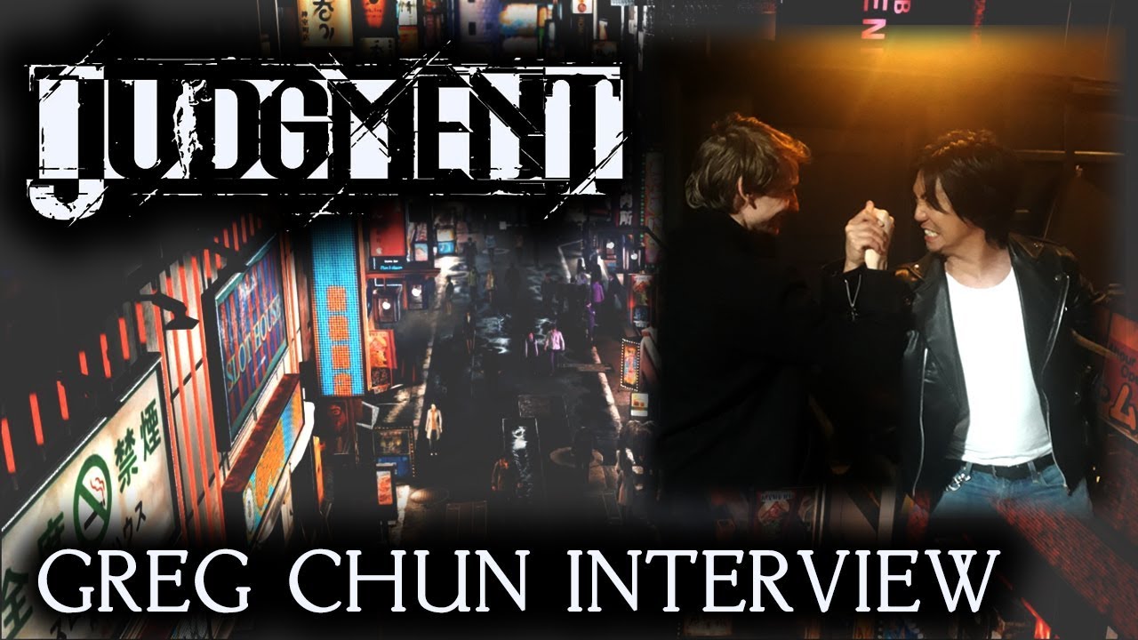 JUDGMENT: Interview With Greg Chun (Main Character English VA) - YouTube