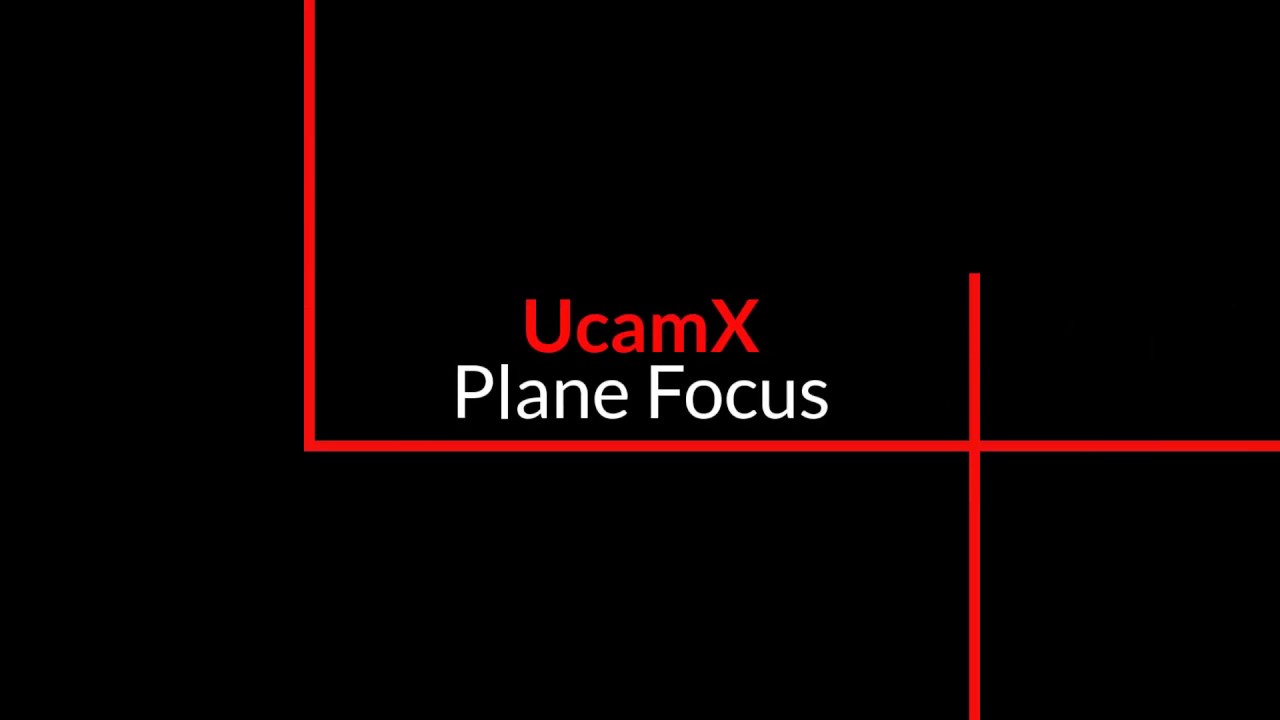 UcamX - Plane Focus - YouTube
